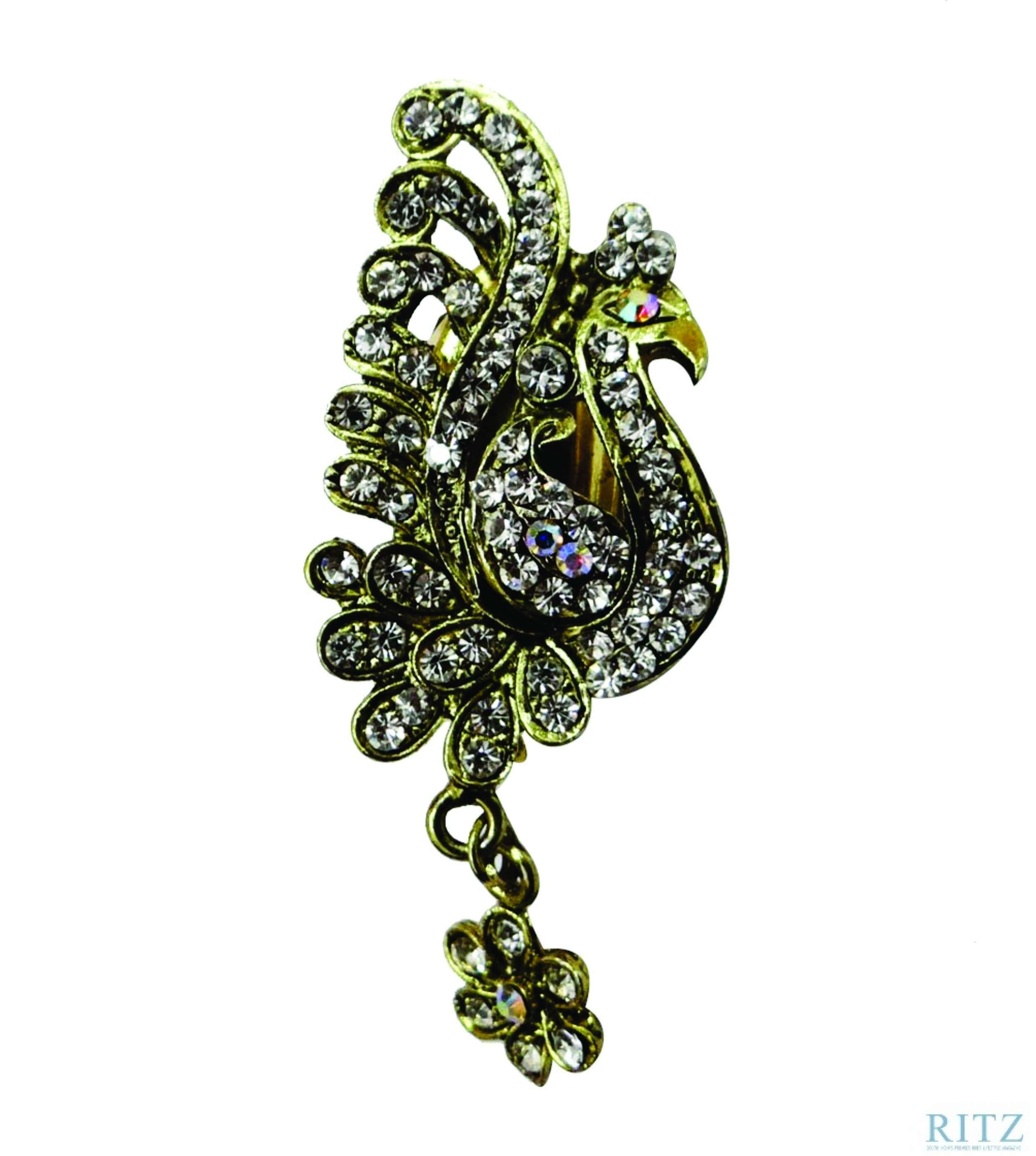 peacock brooch | RITZ