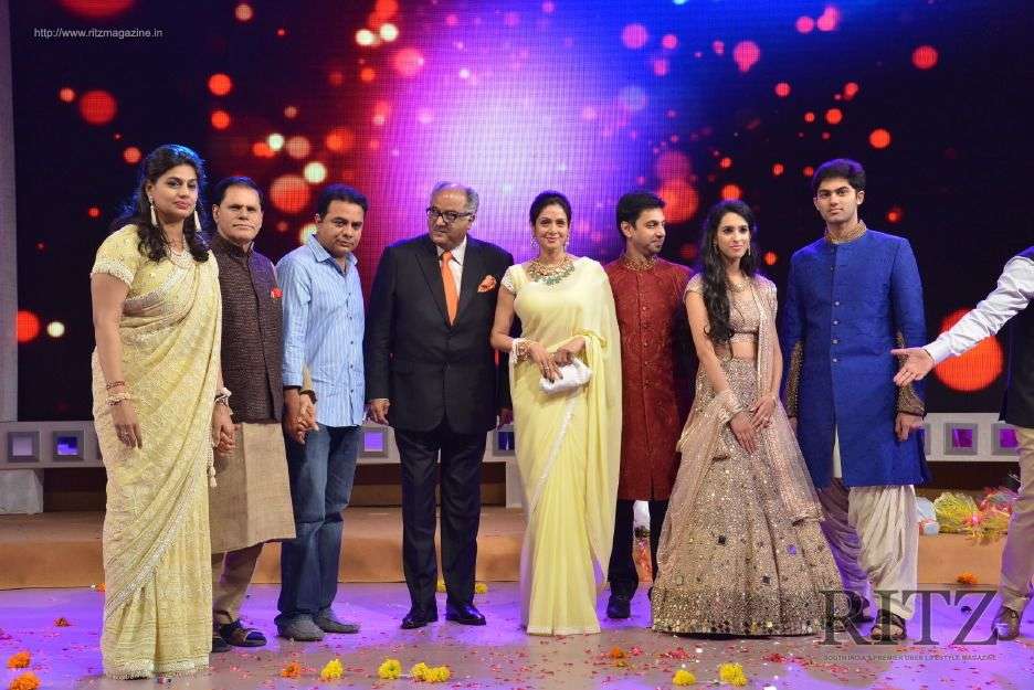 T.Subbirami Reddy grandson Rajeev reddy engagement at Novotel Hotel ...