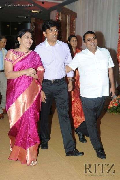 T.Subbirami Reddy grandson Rajeev reddy engagement at Novotel Hotel ...