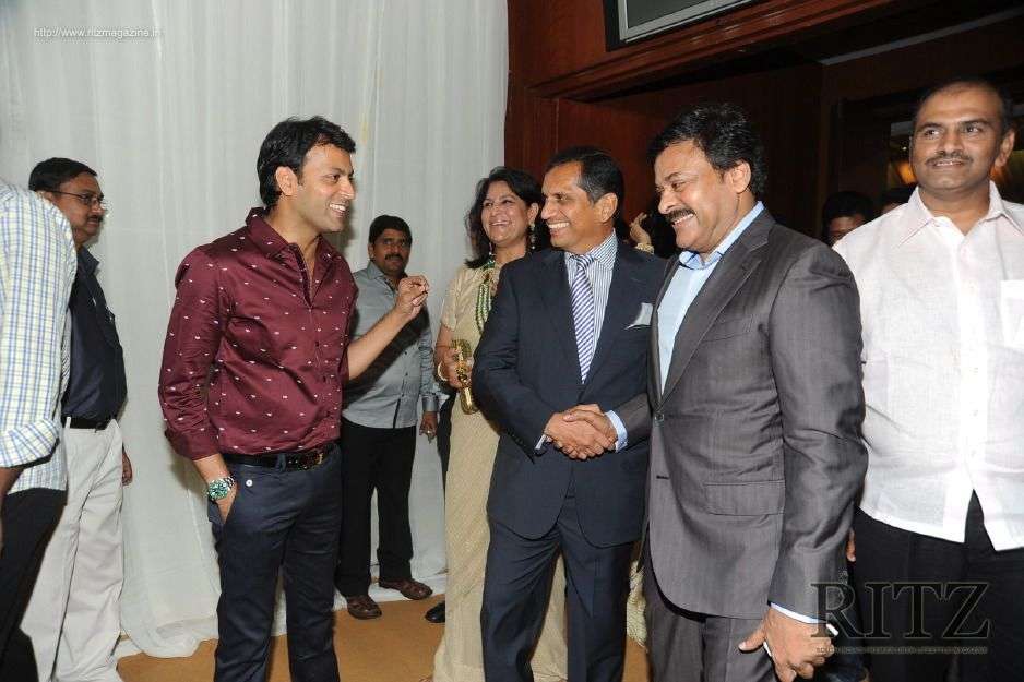 T.Subbirami Reddy grandson Rajeev reddy engagement at Novotel Hotel ...