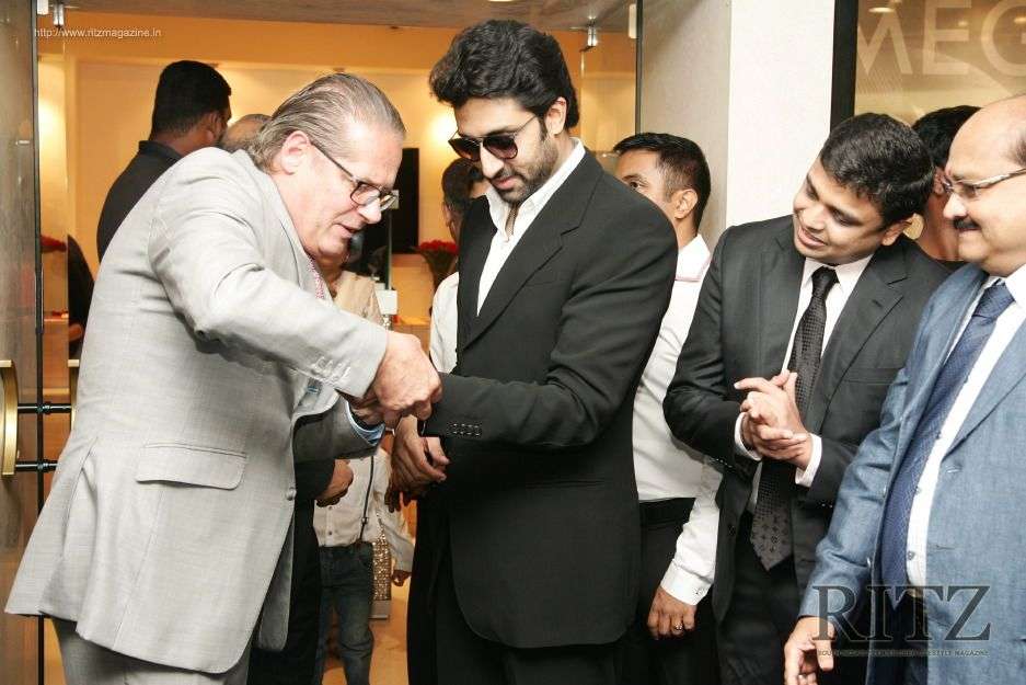 Abhishek Bachchan launches Omega Watches at Express Avenue Mall ...