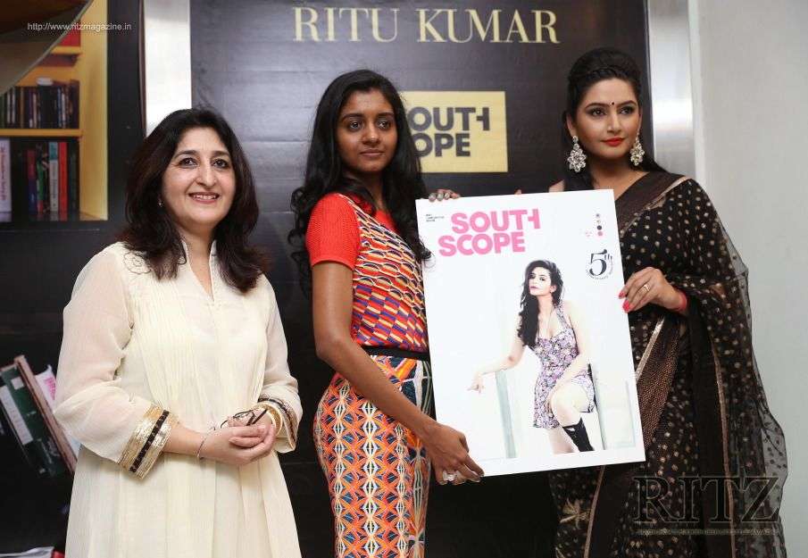 Ragini Dwivedi unveiled october issue of South Scope Magazine in ...