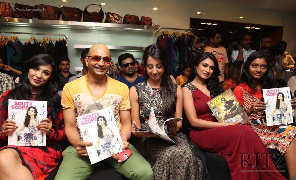 Ragini Dwivedi unveiled october issue of South Scope Magazine in ...