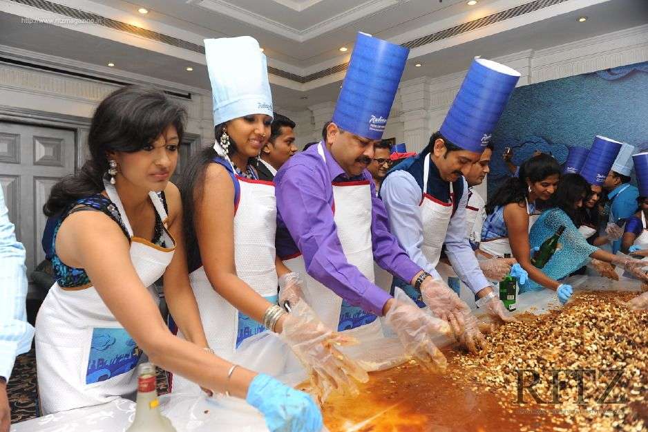 Cake Mixing Ceremony at Radisson BLU GRT | RITZ