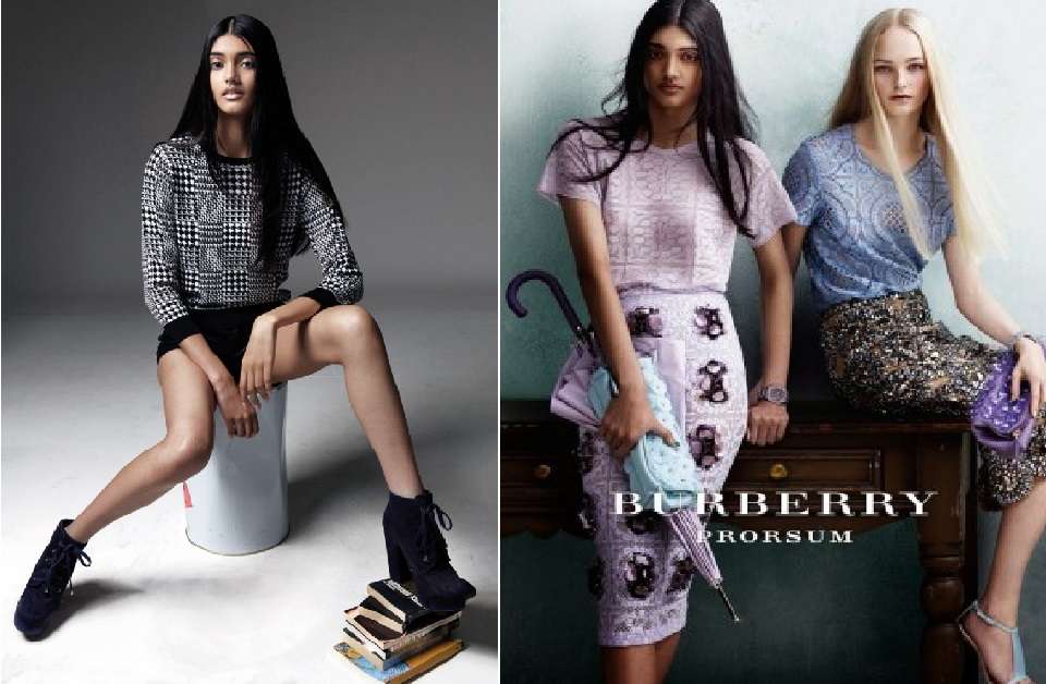 20 year old Indian Model the face of Burberry | RITZ