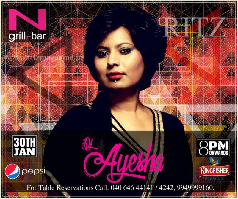 Musical Extravaganza by DJ Ayesha at N Bar, N Grill | RITZ