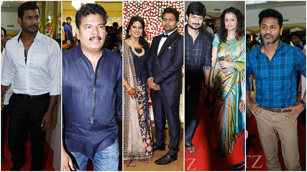 Celebrities at KS Ravikumar’s daughter’s wedding reception | RITZ
