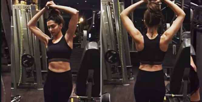 Deepika Padukone Flaunts Her Toned Abs [Video] | RITZ