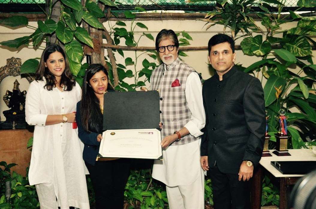 Whistling Woods student grabs Amitabh Bachchan scholarship | RITZ