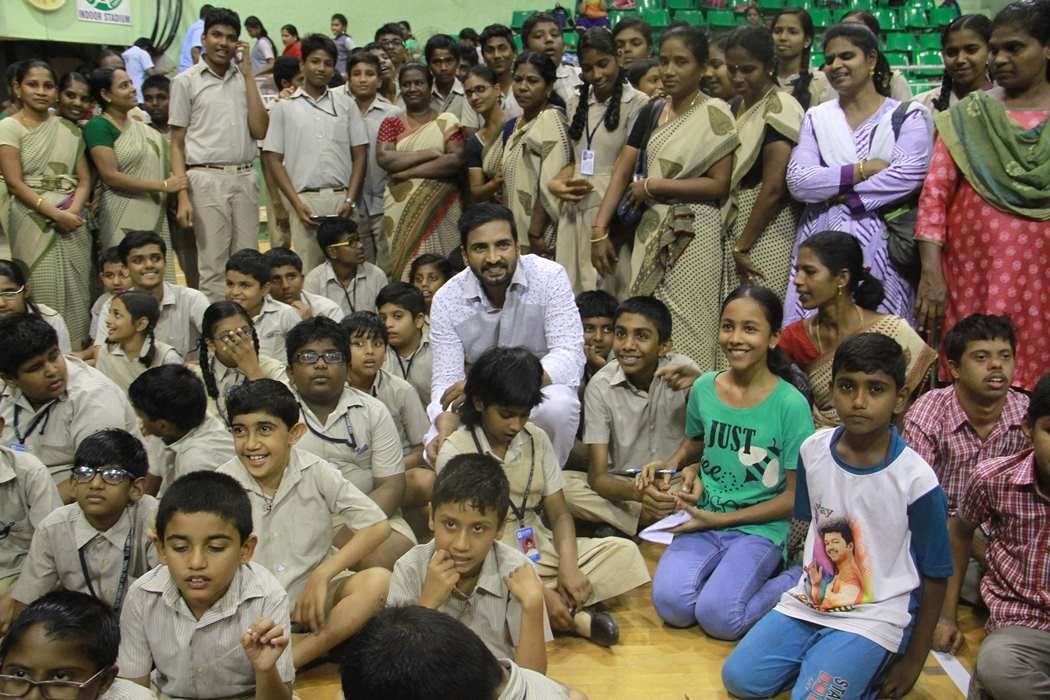 “Inter-Orphan Sports Meet” for special children by Actor Santhanam on ...