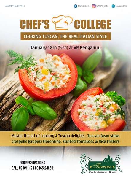 Chef’s College at Toscano, VR Bengaluru | RITZ