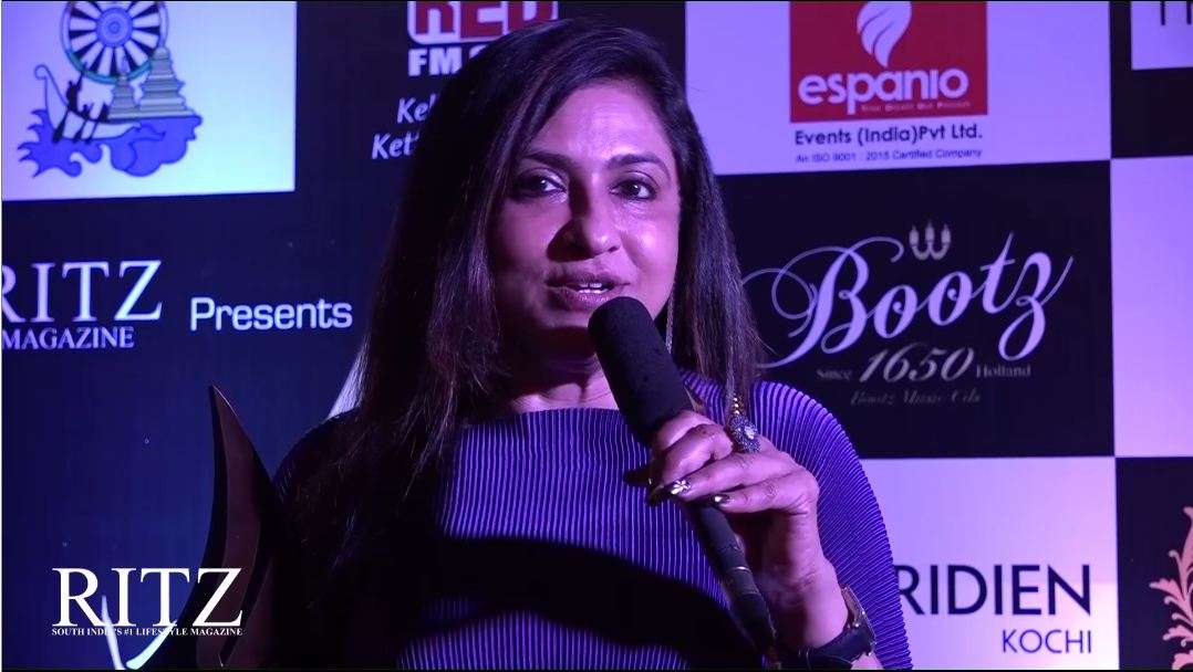 Seematti Silks CEO Beena Kannan on winning The Ritz Business Icon Award ...