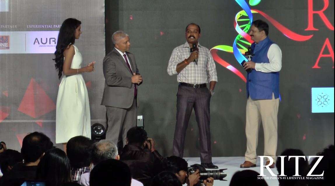 V. Balakrishnan, IPS wins The Most Inspirational Personality at Audi ...