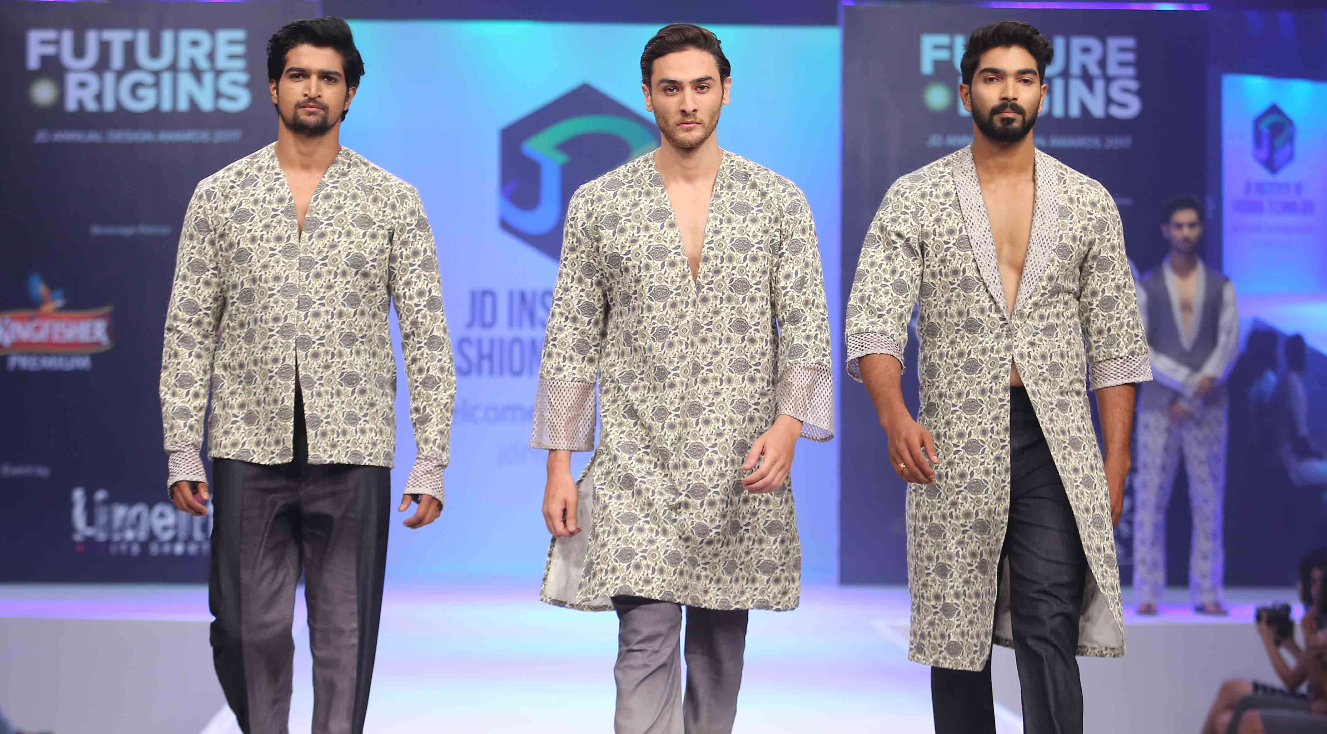 Male models walk the ramp in a collection titled Urban Morocco | RITZ