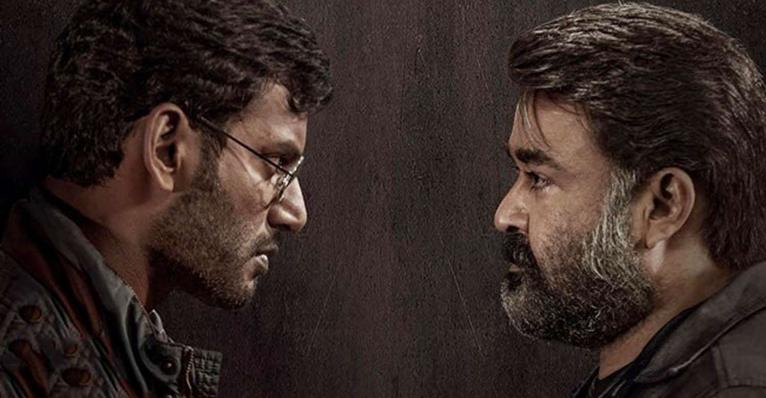 Villain’s new poster featuring Mohanlal and Tamil actor Vishal released ...