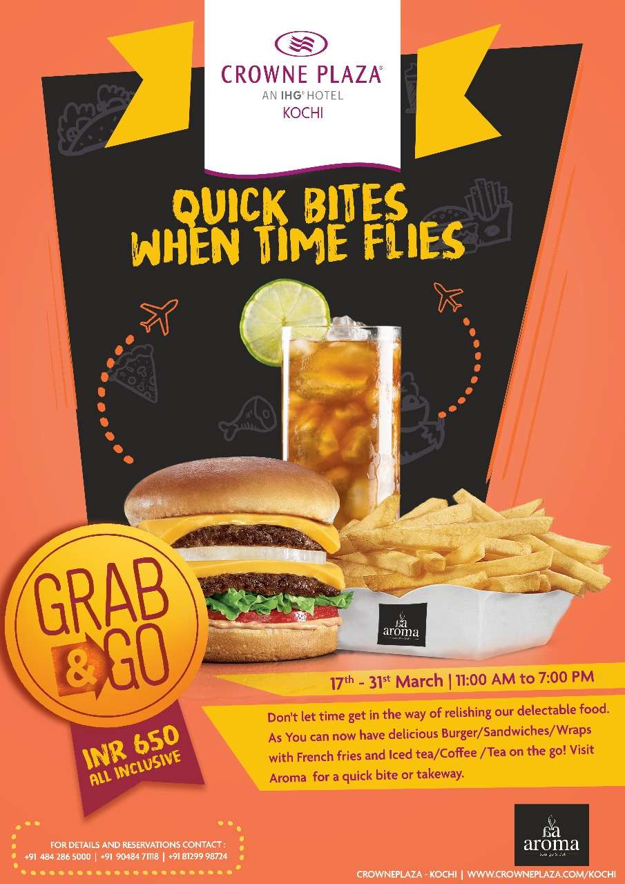 When You Are Short Of Time, Grab A Quick Bite ! | RITZ