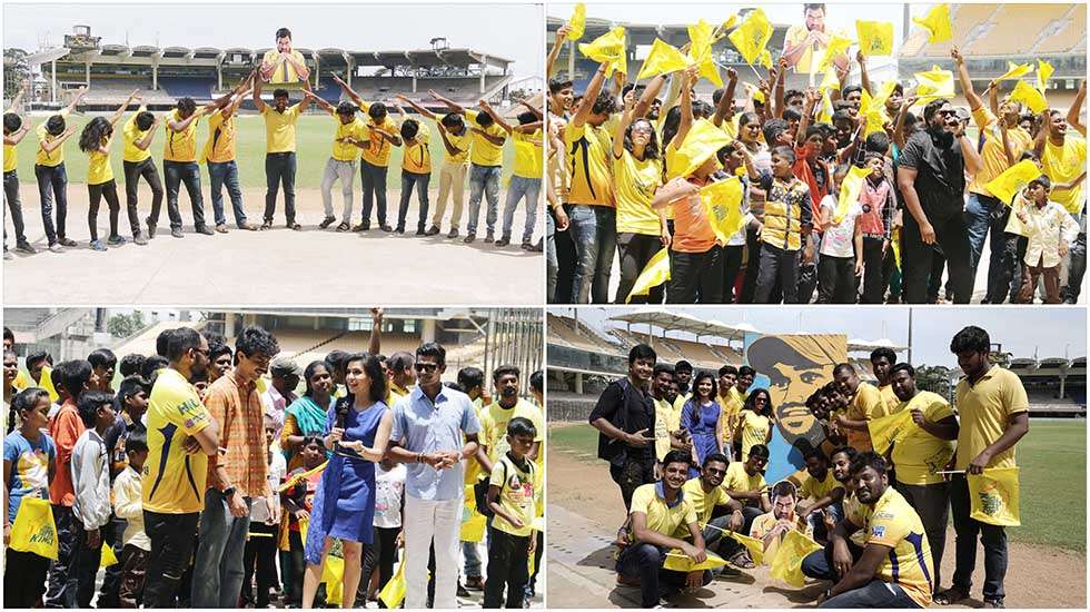 Tribute to CSK Team by CSK fans | RITZ