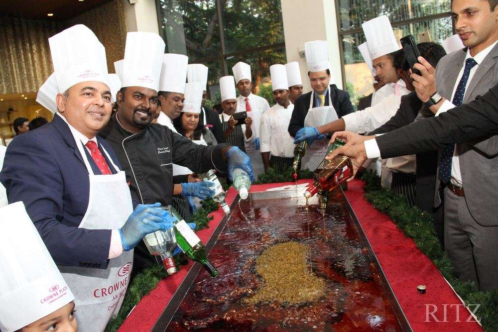 Cake Mixing Ceremony at Crowne Plaza Chennai Adyar Park | RITZ