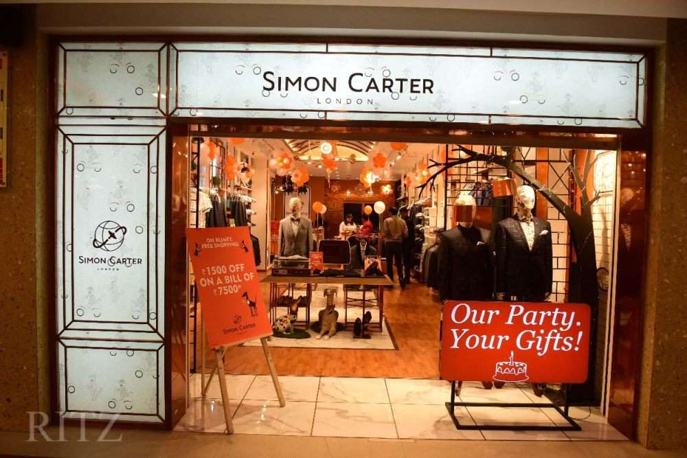 British Menswear label, Simon Carter turns One | RITZ