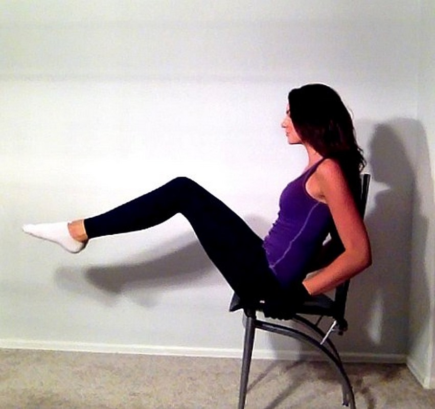 Chair exercises one Must try at work | RITZ