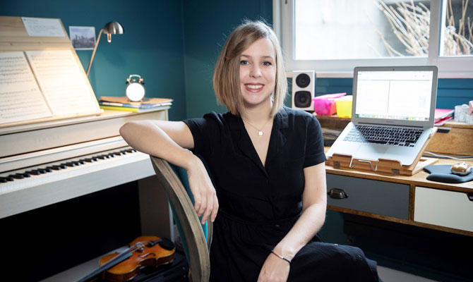 Woman composer Camille makes a mark in music | RITZ