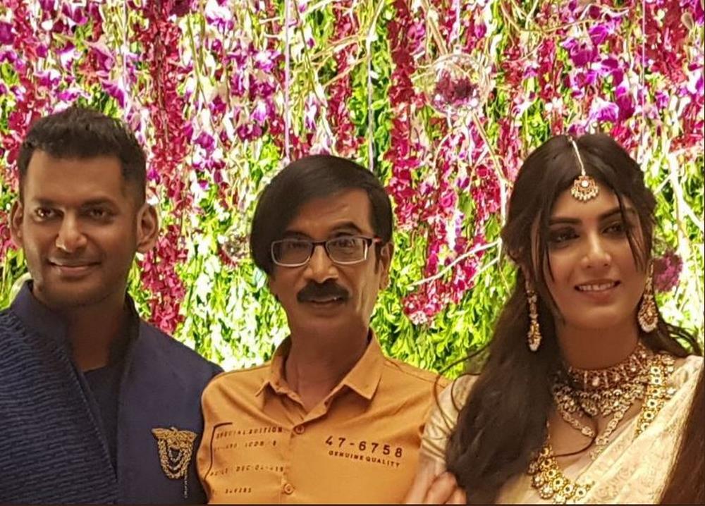 Actor Vishal Engagement latest photos | RITZ