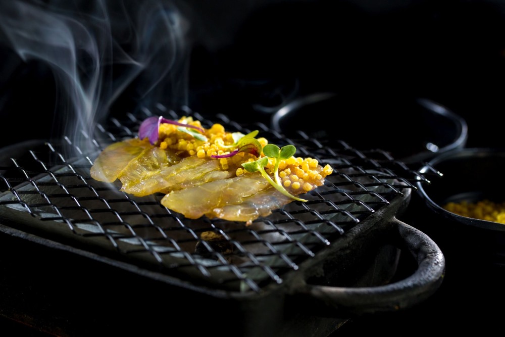 Smoking Salt Cured Snapper, Saunt Soy | RITZ