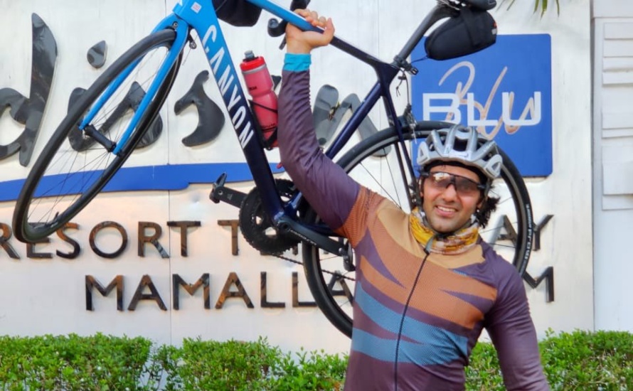 Arya Completes 125km Cycle Ride With His Team | RITZ