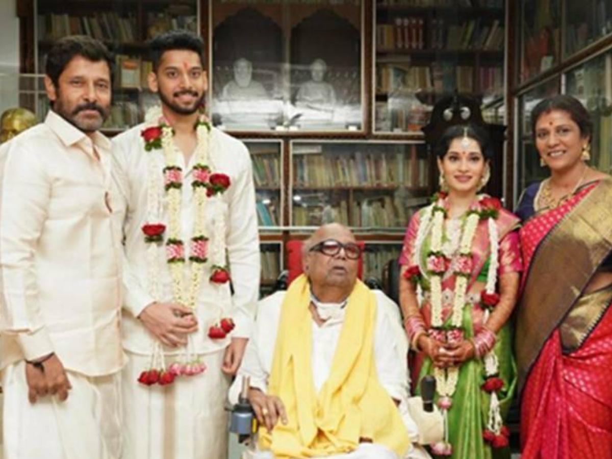 Tamil Actor Vikram Wedding Photos
