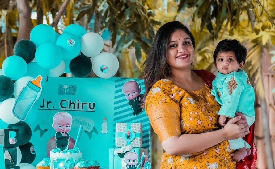 Meghana Raj And Jr Chiru Look Adorable In A BTS Video | RITZ