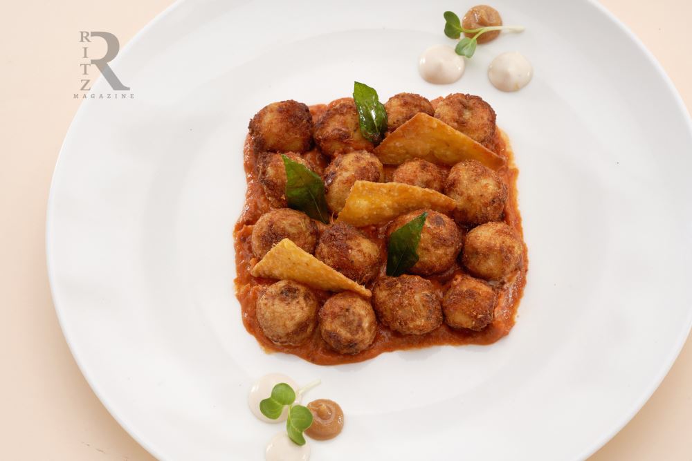 Roasted Seppankilangu with smoked cashewnut Aioli | RITZ