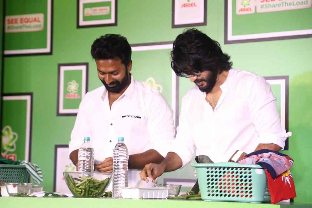 Actors Shanthanu Bhagyaraj and Ciby Bhuvana Chandra at the launch of ...