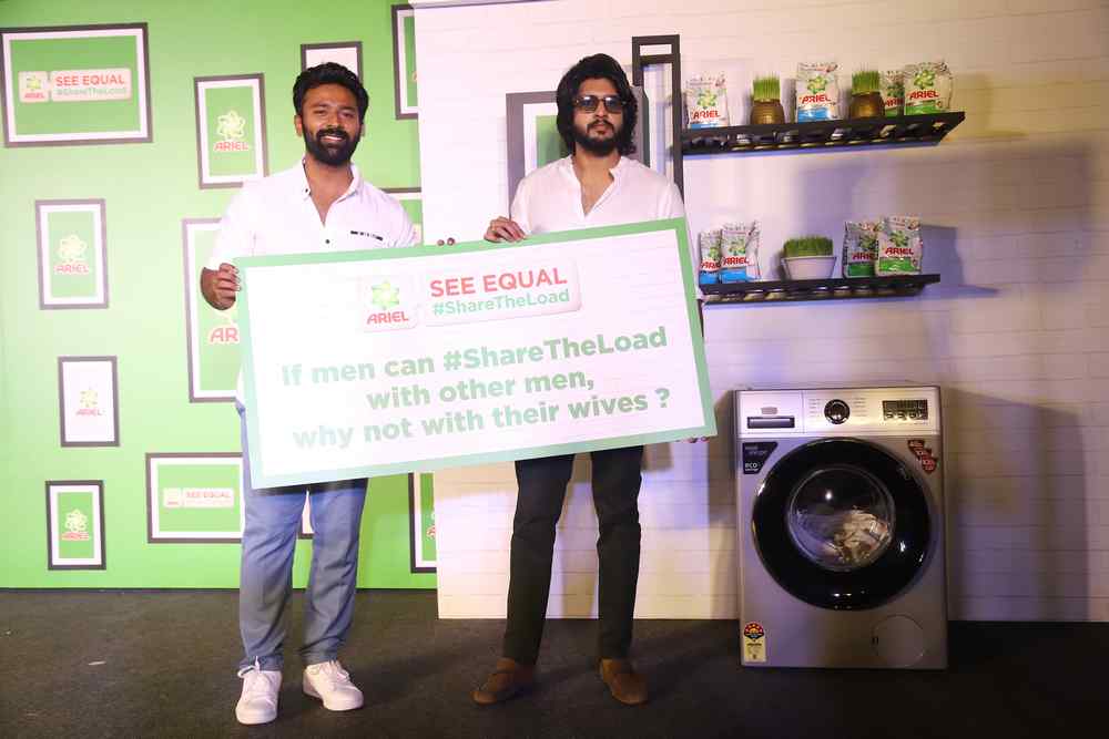 Actors Shanthanu Bhagyaraj and Ciby Bhuvana Chandra at the launch of ...