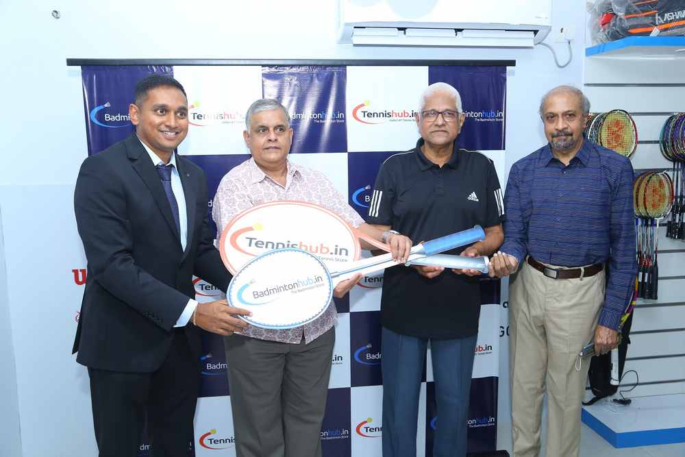 From Left SOORAJ VISWANATHAN , PADMA SHRI RAMESH KRISHNAN, PREM KUMAR ...