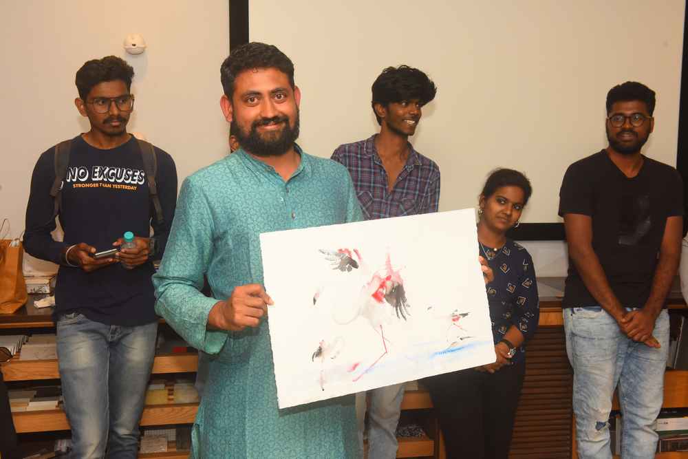 ‘Kaivalya’ – A solo show by Artist Shyam Karri at Vennba Art Gallery | RITZ