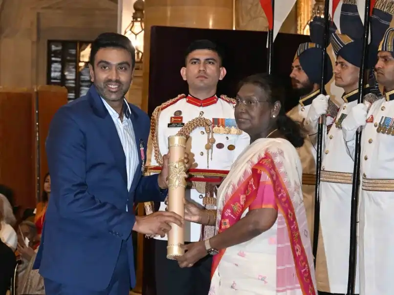 R Ashwin conferred with Padma Shri | RITZ