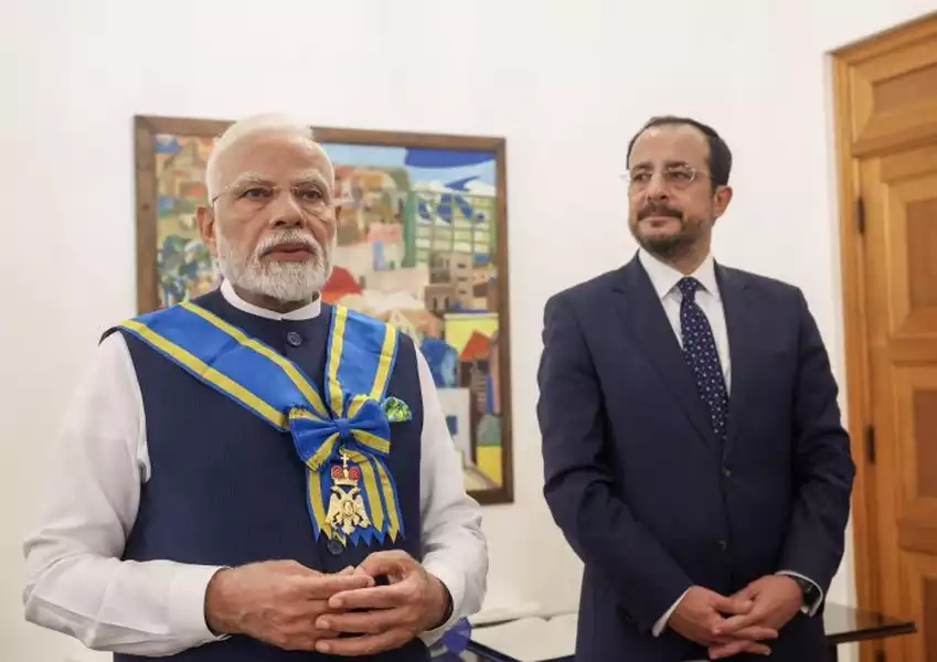 PM Modi conferred with highest civilian honour in Cyprus | RITZ